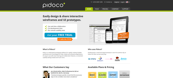 38 Free and Premium Wireframe and Mockup Applications for 2013 ...