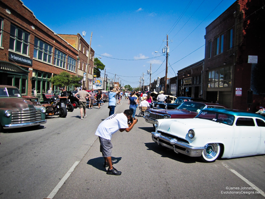 Invasion Car Show in Deep Ellum, Dallas Texas - Evolutionary Designs